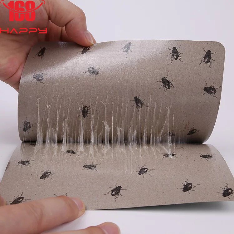 COD Ticky Glue Paper Fly Flies Trap Catcher Bugs Insects Catcher Board ...
