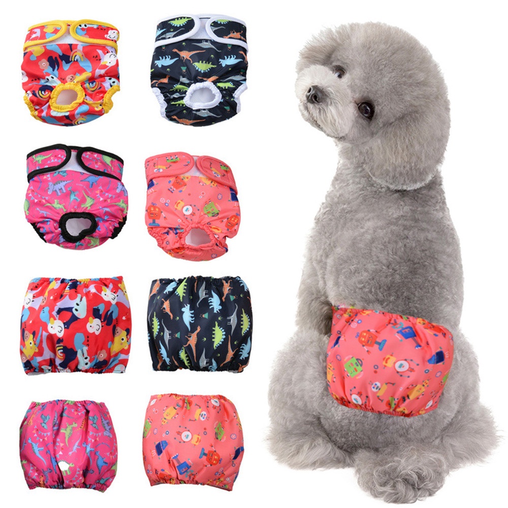 Nappy Wrap Dog Physical Pant Pet Panties Underwear Dogs Belly Band ...