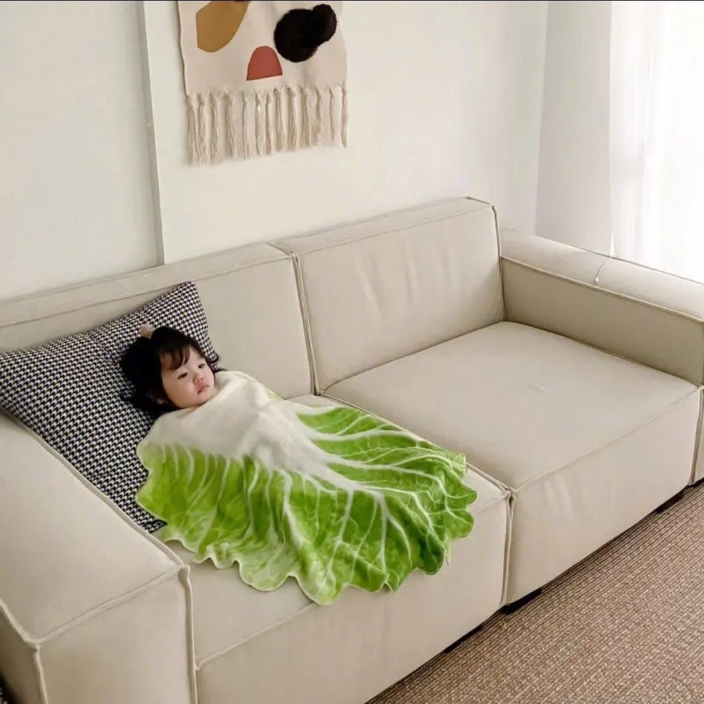 Cabbage Blanket Influencer Blanket Summer Air Conditioning Blanket ...