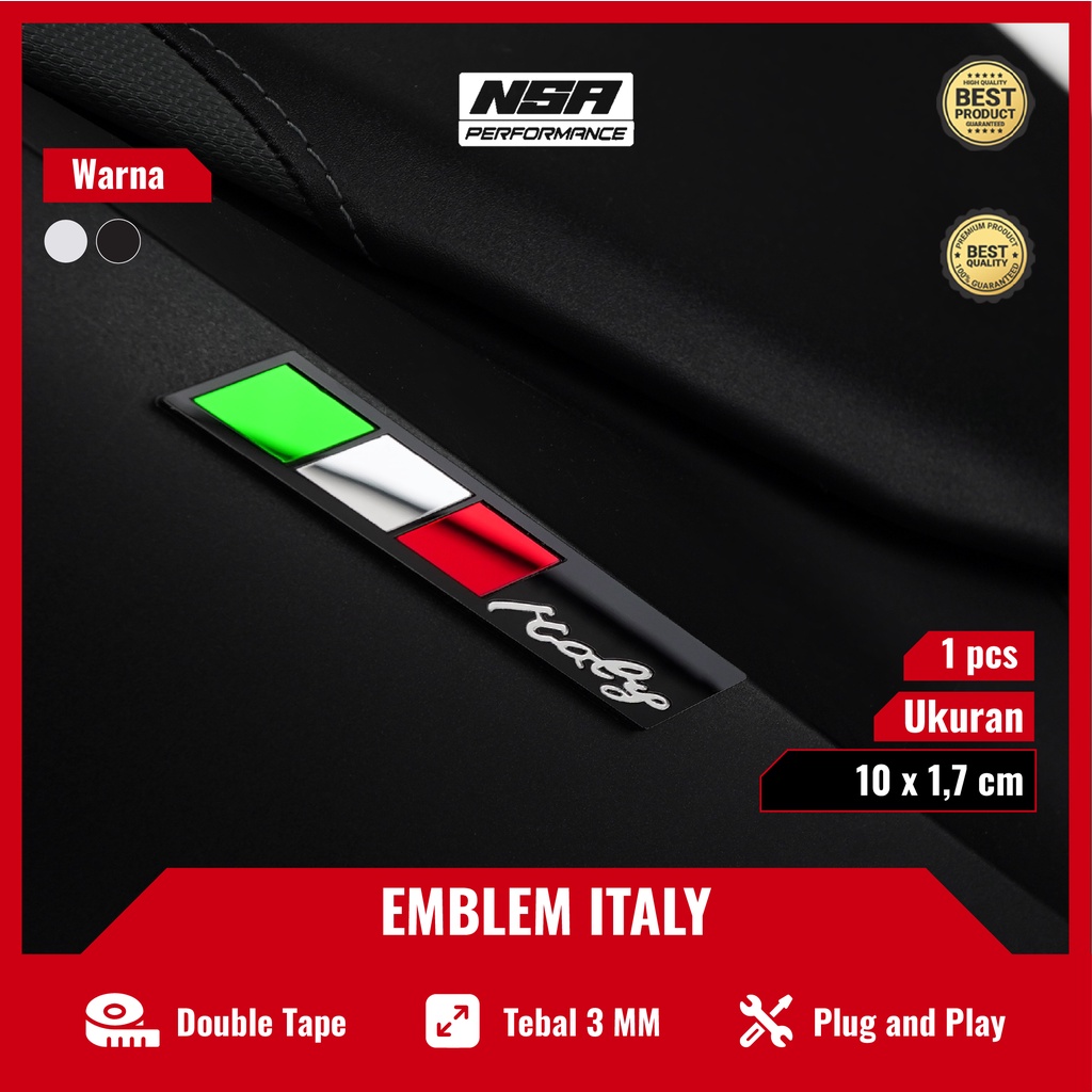 NSA 1PCS MOTORCYCLE EMBLEMS MADE IN ITALY NOT 3D MOTORCYCLE MOTORCYCLE ...