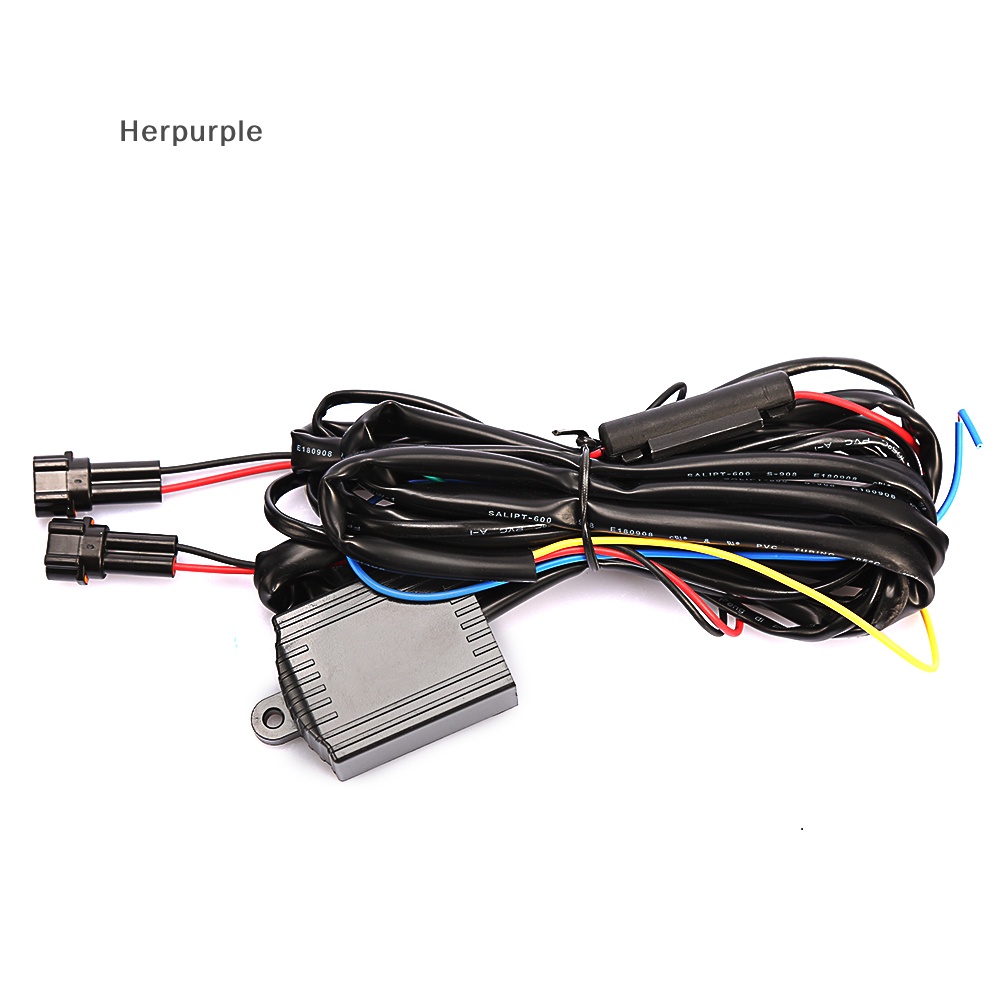 Herpurple DRL LED Daytime Running Light Relay Harness Automatic On Off Control Switch 12V PH ...