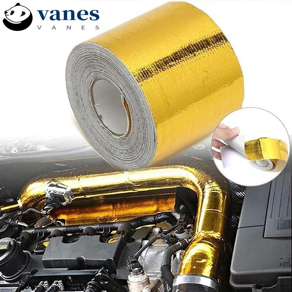 VANES 5M Heat Insulating Tape Protection Self-Adhesive Sticker Heat ...