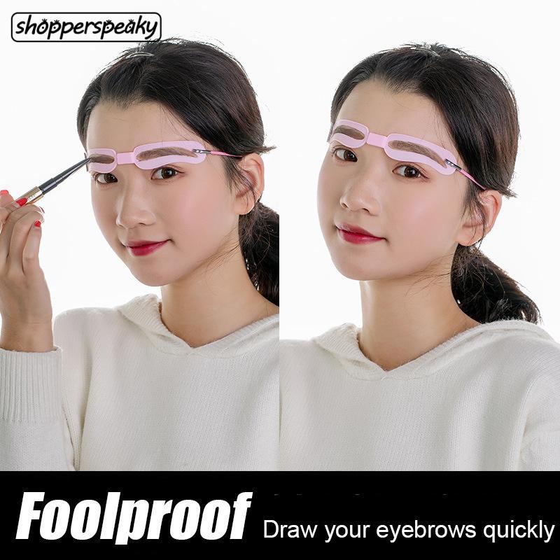 Wearable Drawing Eyebrow Card Adjustable Eyebrow Card Beginner Eyebrow ...