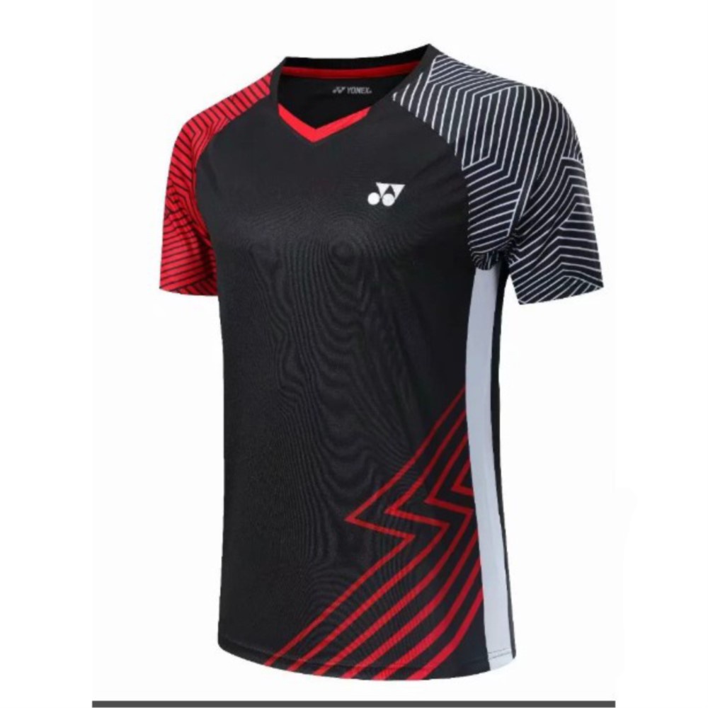 Yonex Shirt with Shorts for Men and Women Yonex Badminton Shirt LinDan Sports T-shirt Running ...