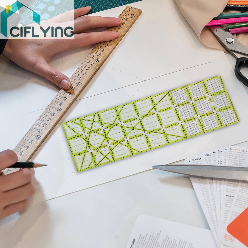 Household Sewing Ruler Feet Tailor Template DIY Patchwork Measuring ...