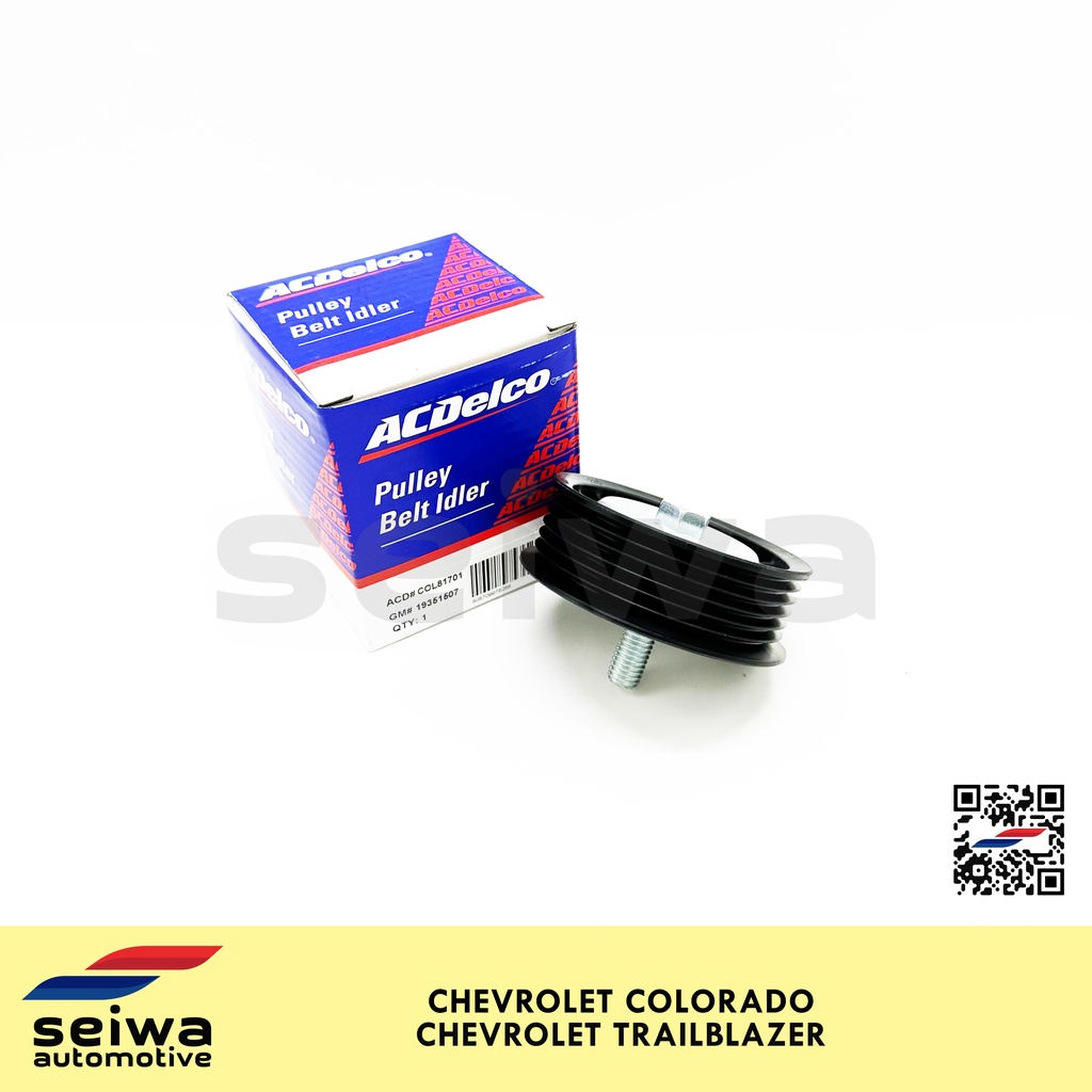 [2013 - 2020] Chevrolet Trailblazer Idler Pulley (Drivebelt) - Genuine ...