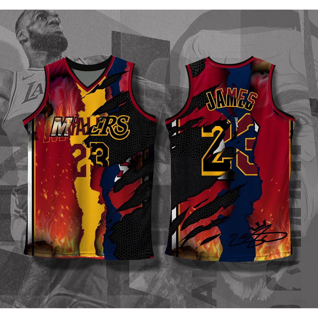 LEBRON JAMES JOURNEY ALL TEAM | NBA Jersey | Full Sublimation | Shopee ...