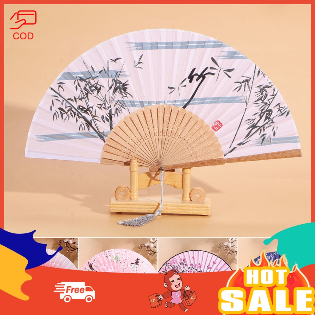 BIG-Folding Fan Anti-deform Foldable Smooth Opening Not Easily ...