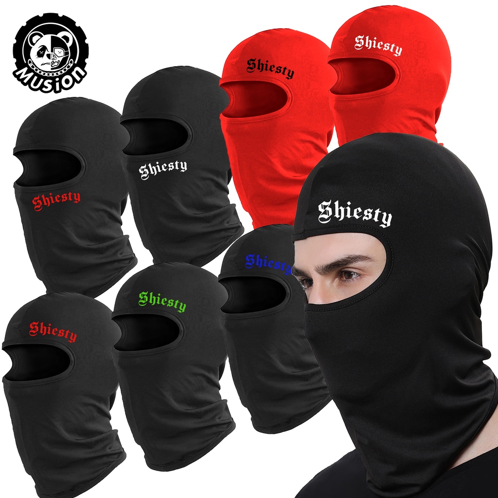 Musion Shiesty Ski Mask Y2K Hip Hop Balaclava Breathable Headwear for ...