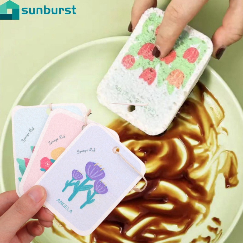 Super Absorbent Compressed Magic Sponge Wipe / Anti Scratch Oven Sink ...
