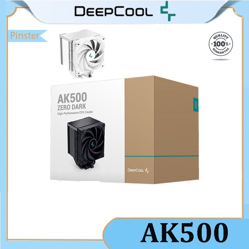 Deepcool AK500 Zero Dark CPU Cooler high-performance single tower R ...