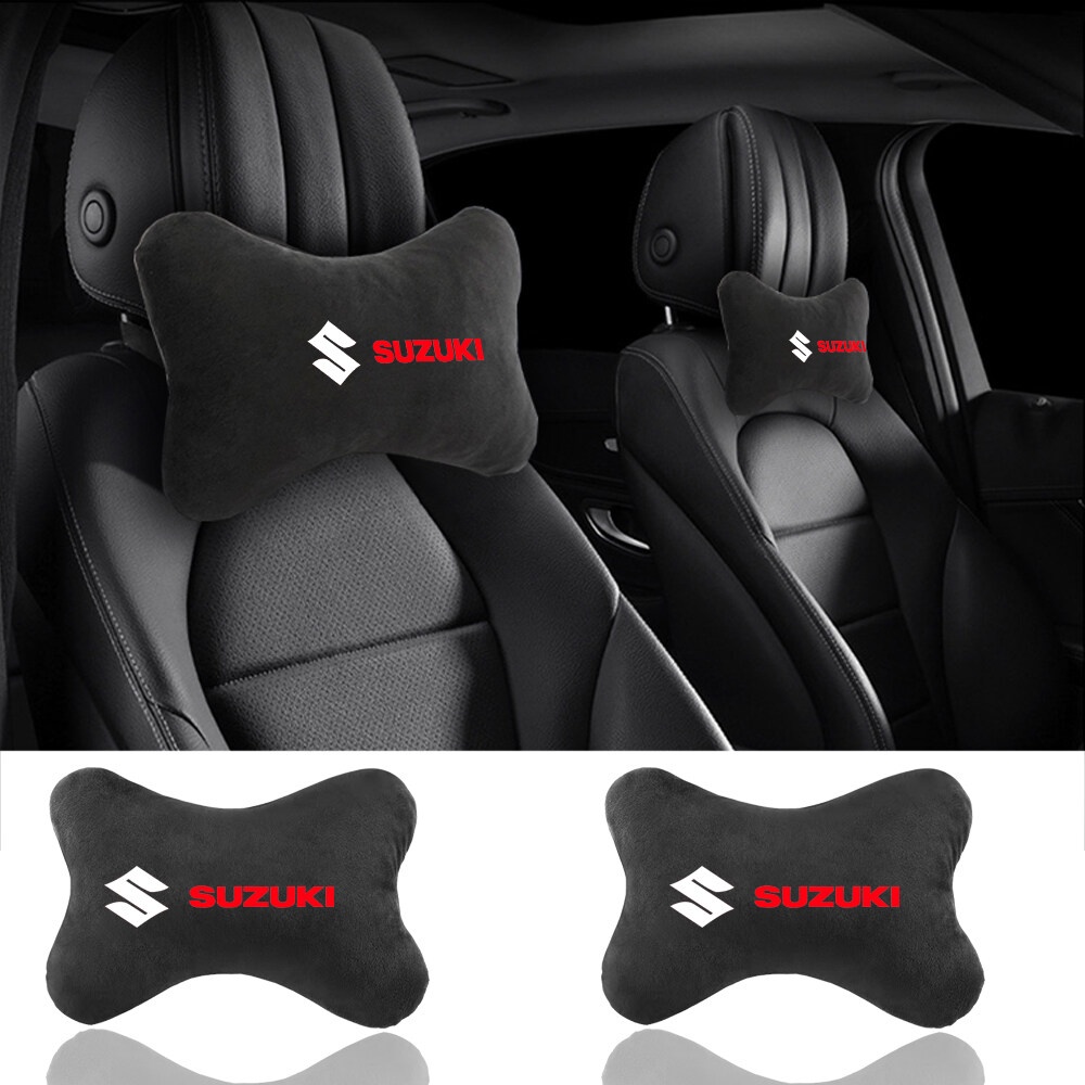 Car Embroidered Headrest Fit Suzuki Swift XL7 SX4 Alto Jimny GSX R150 ...
