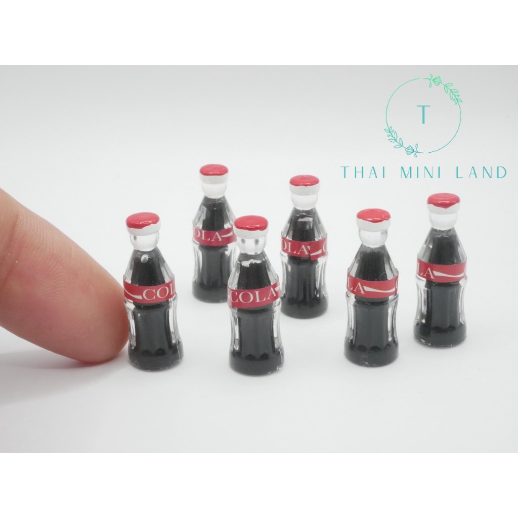 Mini Bottles Tiny Cola cocacola Soft Drink Water Miniature Items ...