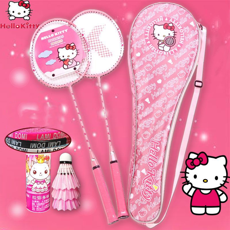 New Sanrio Hellokitty Badminton Racket Cartoon Spiderman Captain ...