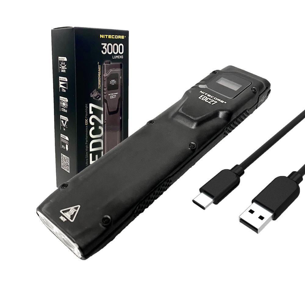 Nitecore EDC27 Every Day Carry Rechargeable Flashlight - 3000 Lumen | Shopee Philippines