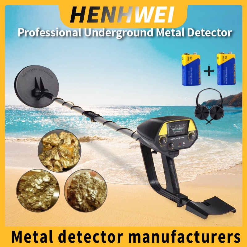Alat Pengesan Logam Emas MD4030 Metal Detector Gtx4030 Underground ...