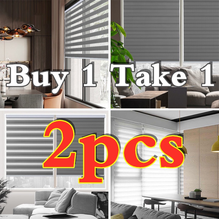 Buy 1 Take 1 120*160cm/140*160cm Blackout Venetian Blinds Roller Office ...