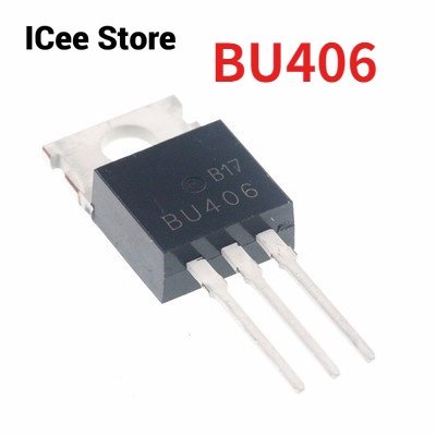 Original BU406 TO-220 7A 200V Low Frequency High Power NPN Transistor | Shopee Philippines