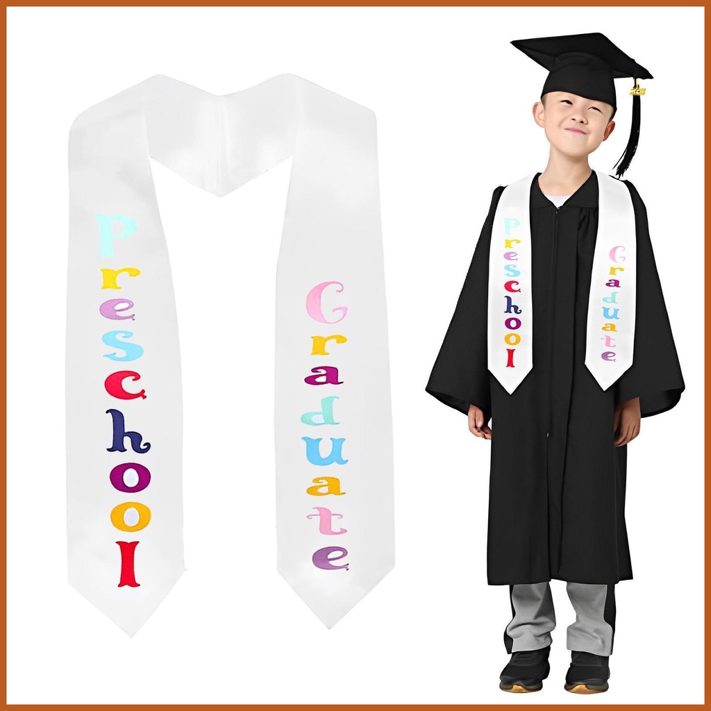 Preschool Graduation Stole Unisex Graduation Decoration Kids Stole For ...