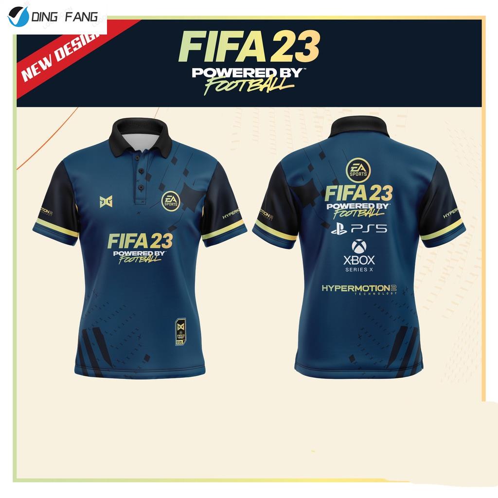 DINGFANG 2023 New Polo FIFA23 PS4 PS5 XBOX JERSEY UNISEX FULL ...