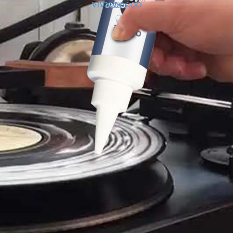 VIVI Vinyl Record Cleaner 30ml Solution Fluid Scraper Vinyl Cleaner Set ...