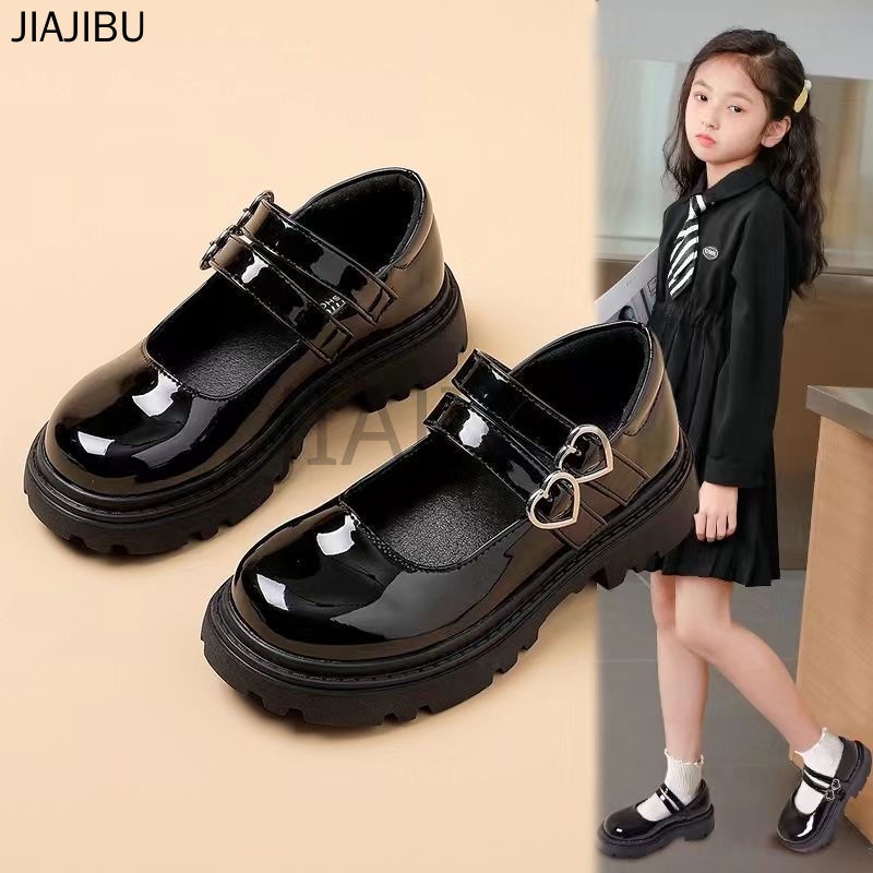 Kids Black School Shoes Japanese JK Uniform Shoes Kids Shoes Women's ...