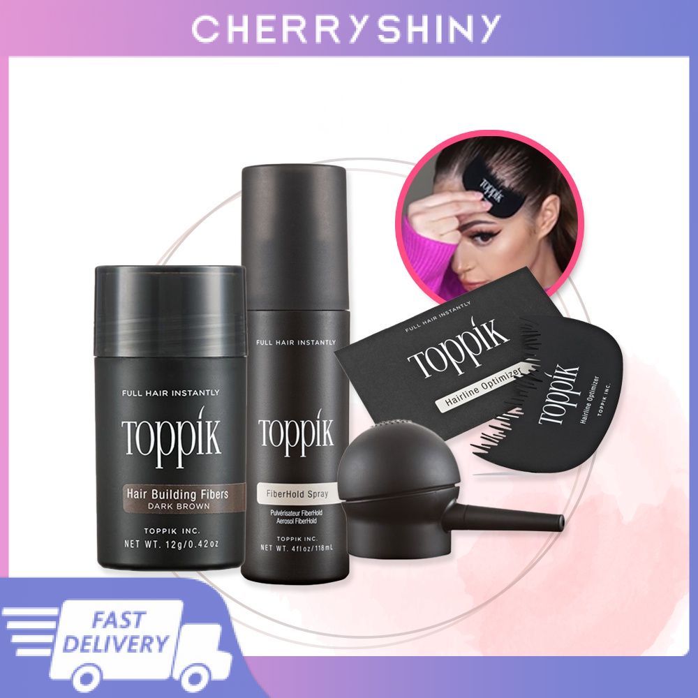 Hot！ Toppik Hair Loss Building Fibers Applicator Spray Hairline