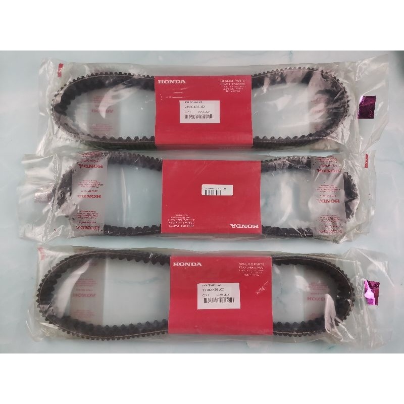 Genuine Honda Belt with HOLOGRAM (VBelt) K36 - Click 150i V1 & V2 and ...