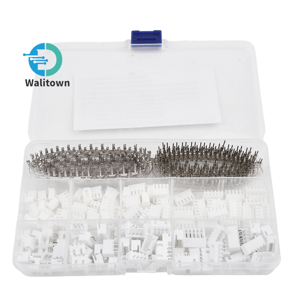 Dupont Connector kit 2 3 4 5 6Pin Plug with Terminal Wires Cables ...