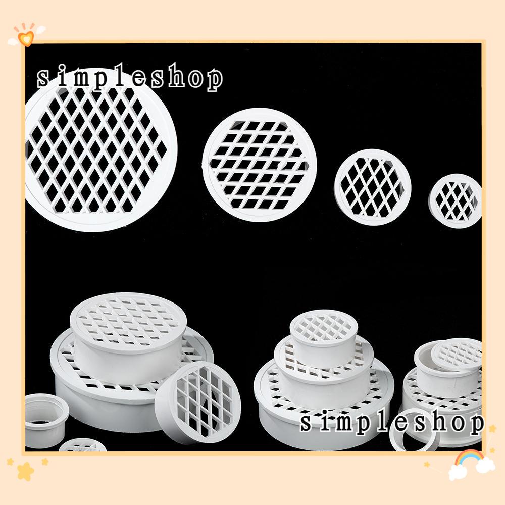 SIMPLE 2/5Pcs Outdoor Simple Floor Drain Durable Rain Pipe Cap Balcony ...