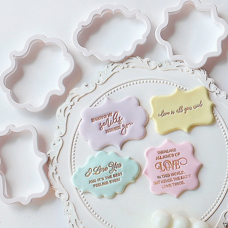 Geometric Polygon Shapes Silicone Mold for Chocolate Rim Decoration ...