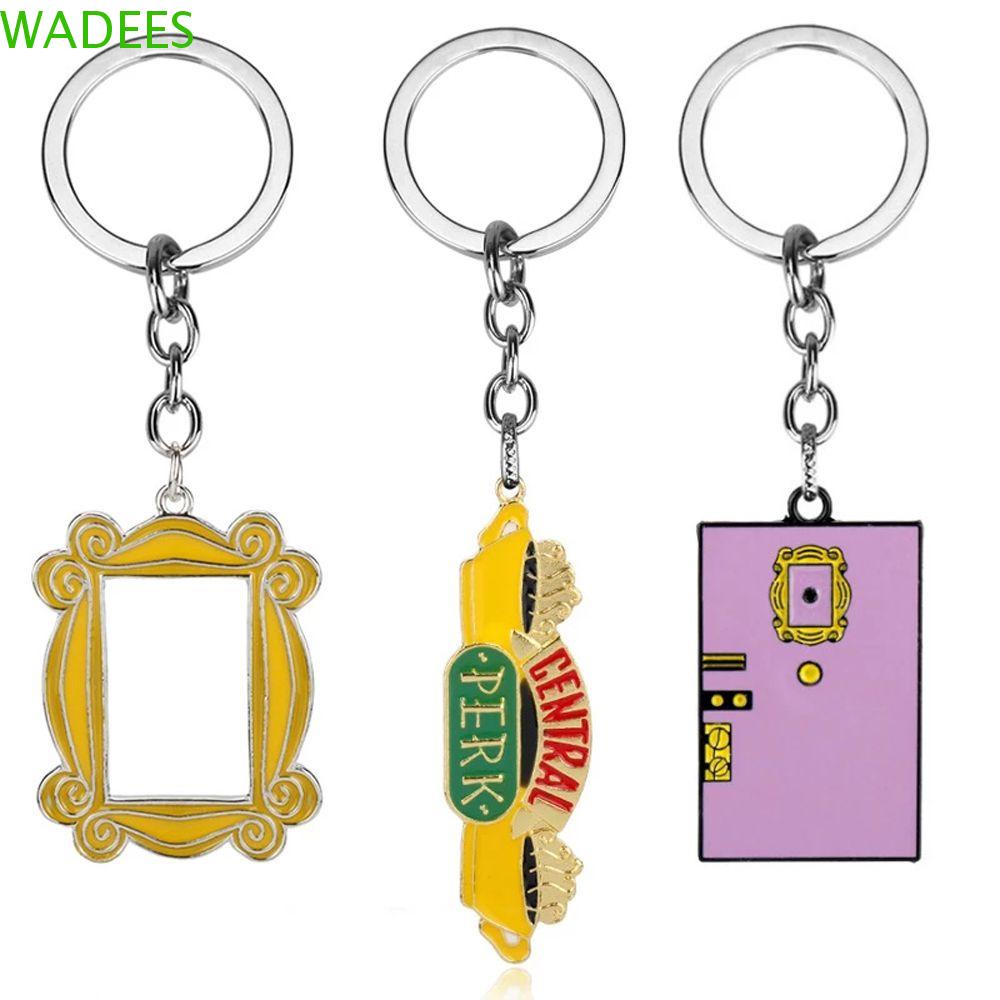 WADEES Christmas Gifts Friends Keychain Women Men Photo Frame Pendant ...