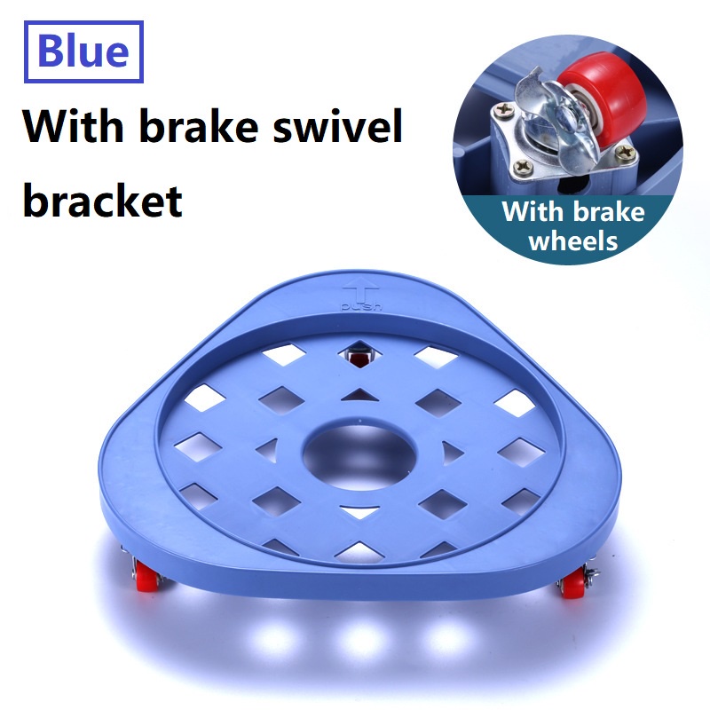 Gas Bottle Moving Bracket with Brake Pulley Loader Trolley Universal ...