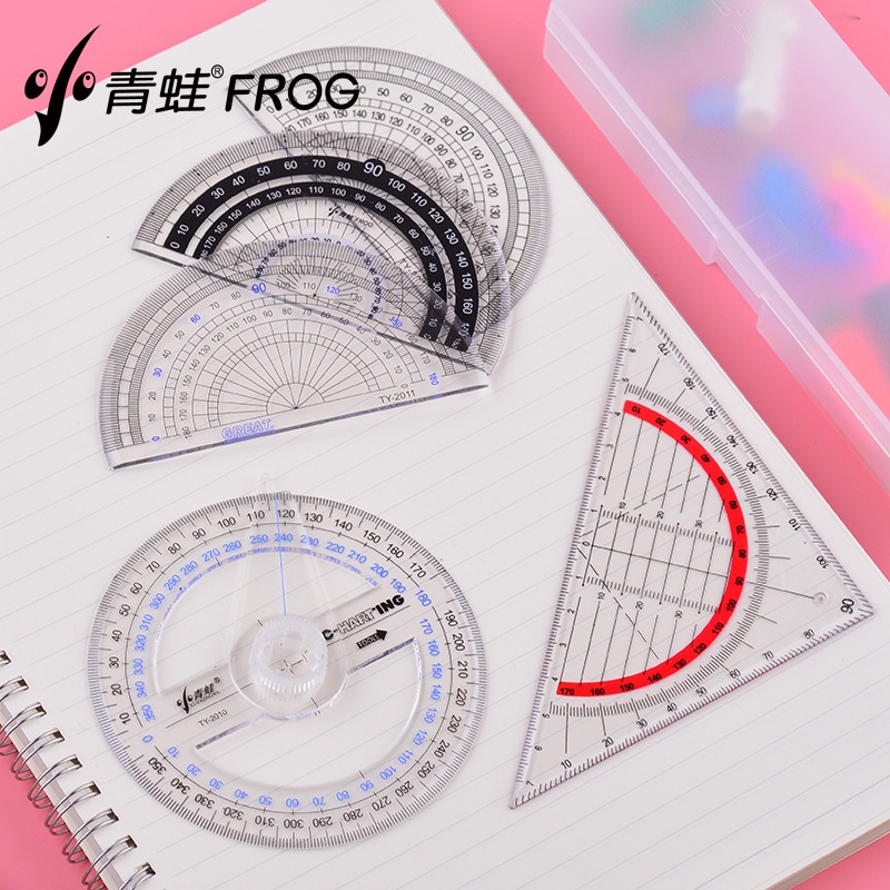 Student 360 Degree Protractor Multifunctional Ruler with Angle ...
