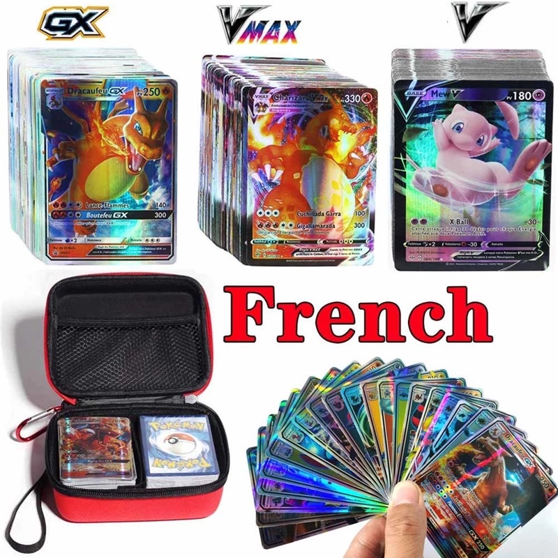 French Pokemon card French alphabet Charizard Arceus Vstar Vmax GX MEGA ...