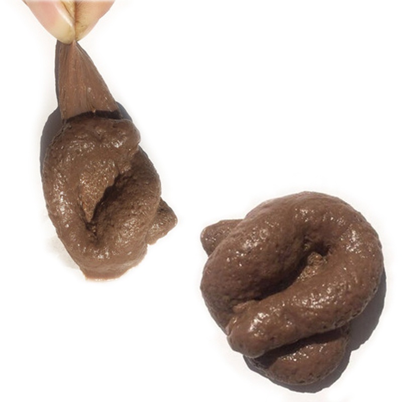 [SMALL SIZED POOP] [TAHI KECIL] Realistic Shit Funny Toys Fake Poop ...