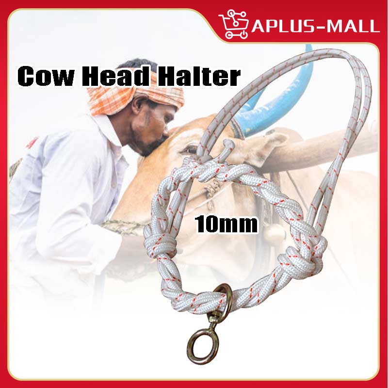 Adjustable Thick Cow Halter Head Cow Rope For Sheep Dog Cow - 10mm ...