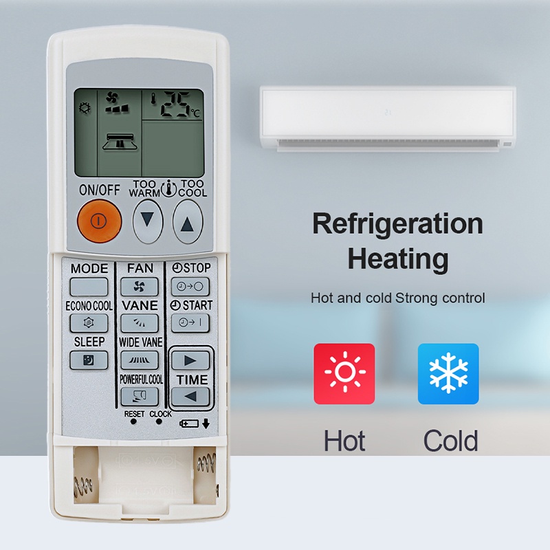 【sg stock】12 month warranty Mitsubishi aircon remote / aircon remote ...