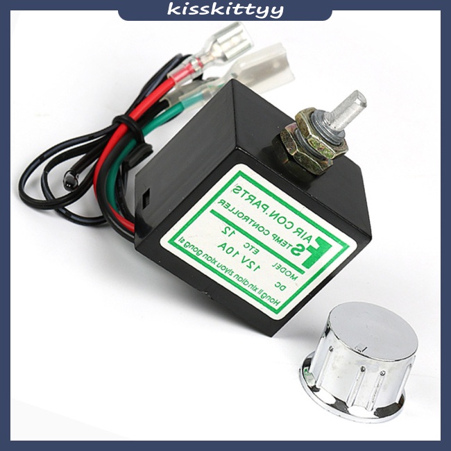 Kisskittyy Car Air Conditioner Thermostat Switch Adjustable Temperature ...