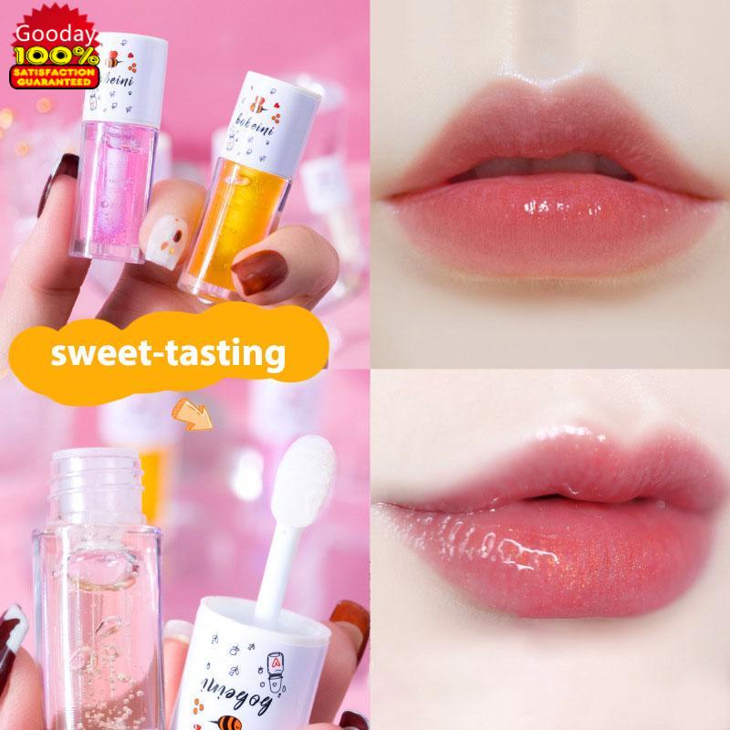 Honey Lip Care Oil Moisturizing Repair Fade Lip Lines Lip Balm Anti ...