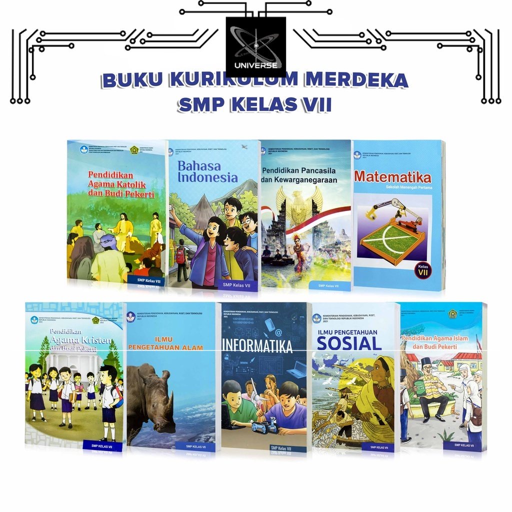 Independent Curriculum Book For Junior High School Class VII Merdeka ...
