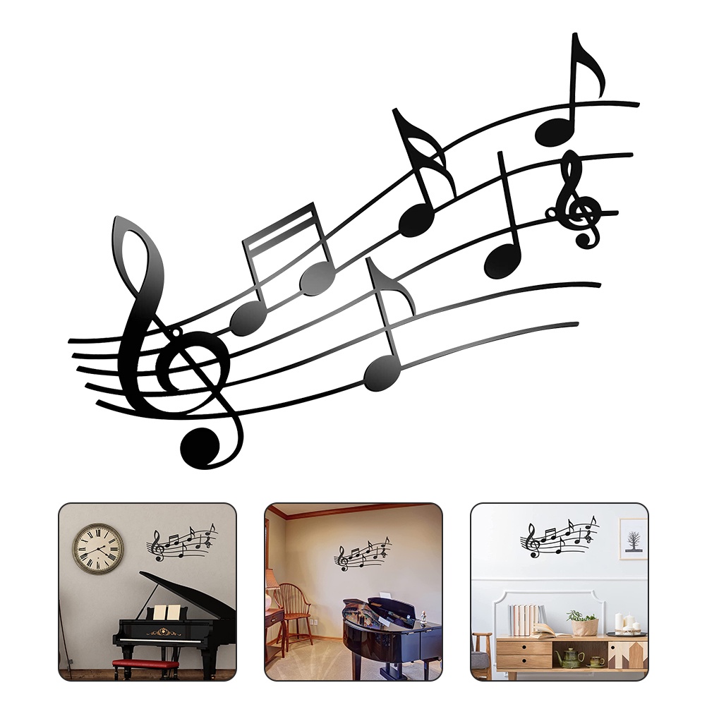 [READY STOCK] Rustic Outdoor Decor Retro Home Musical Note Wall ...