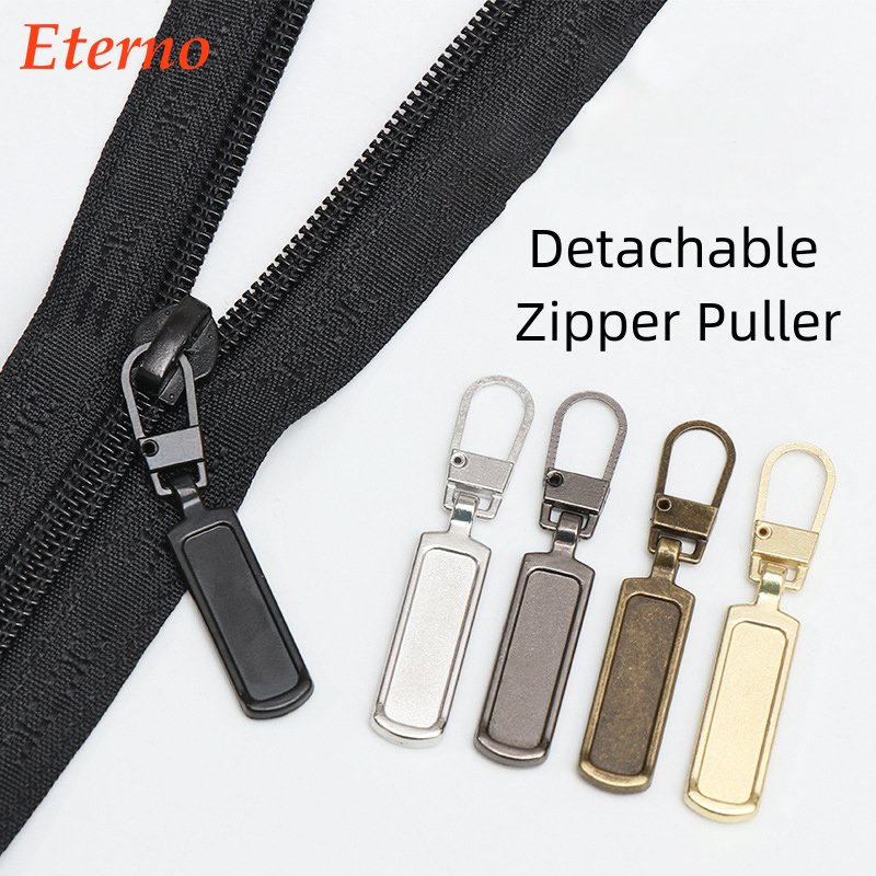 Zipper Puller Detachable Universal Zipper Repair Kit Puller Slider ...