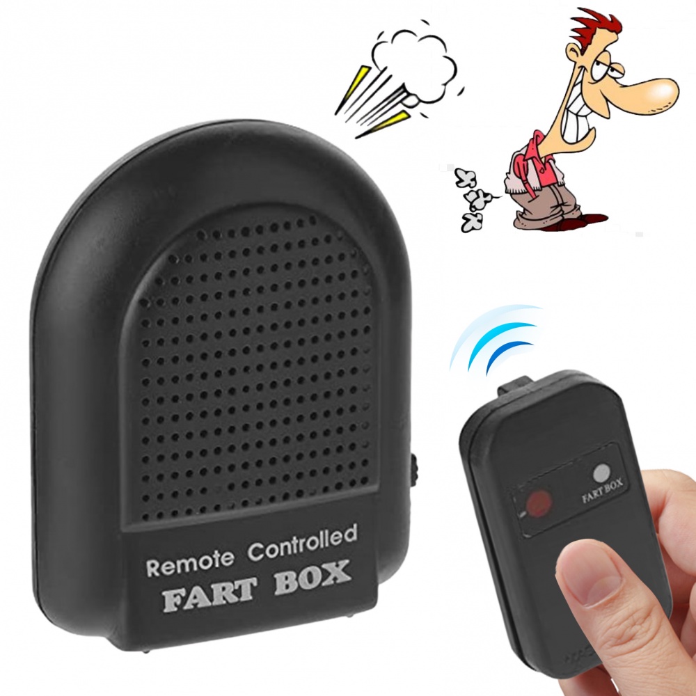 Remote Control Fart Box Funny Fart Speaker Prank Toys with Realistic ...