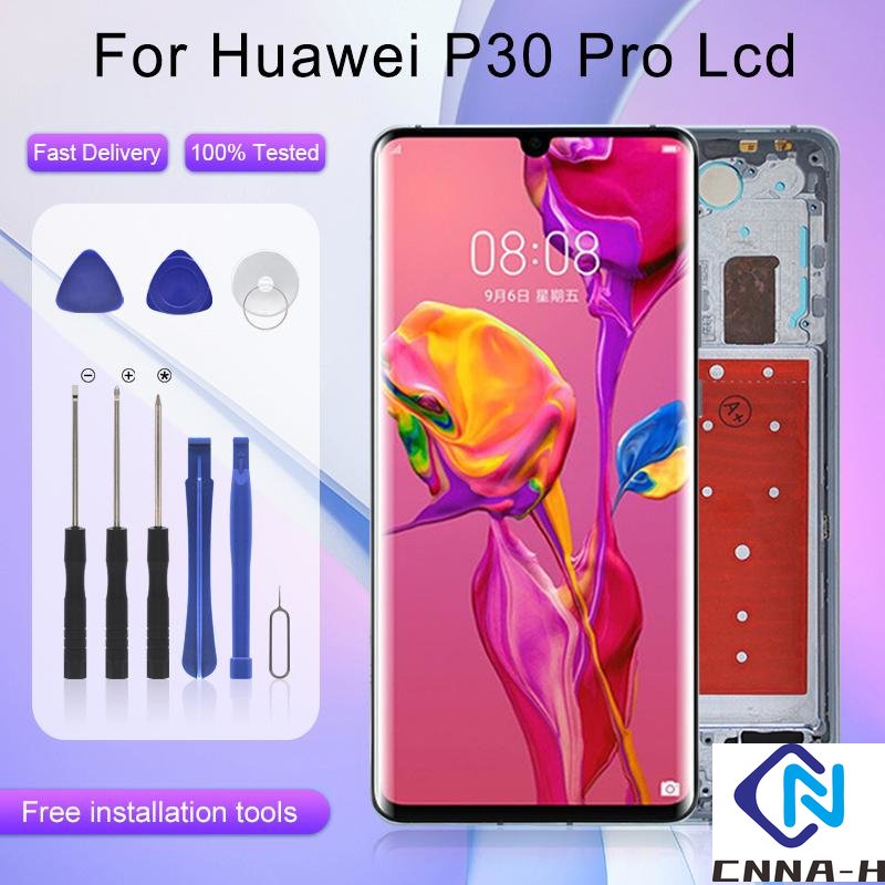6.47 Inch For Huawei P30 Pro LCD Display Touch Panel Glass Screen ...