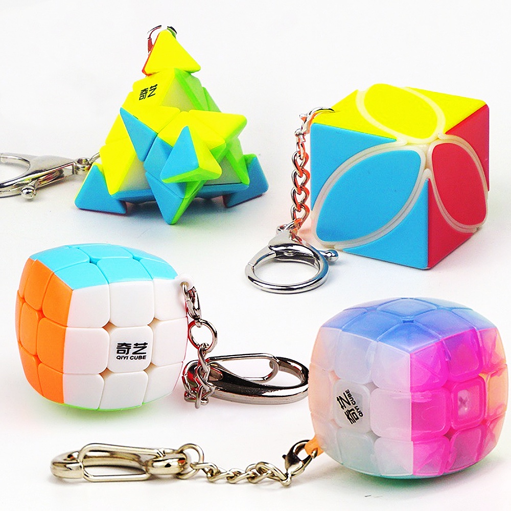 Ready Stock QiYi Mini Fashionable Decorative Key Accessories Keychain ...