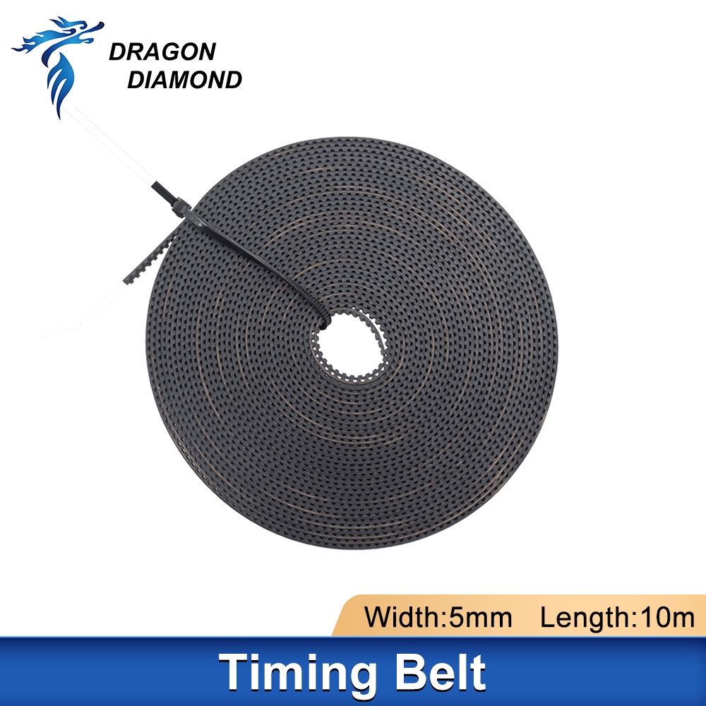Dragon Diamond K40 Series Open-Ended Timing Belt MXL-5mm Laser Engraver ...