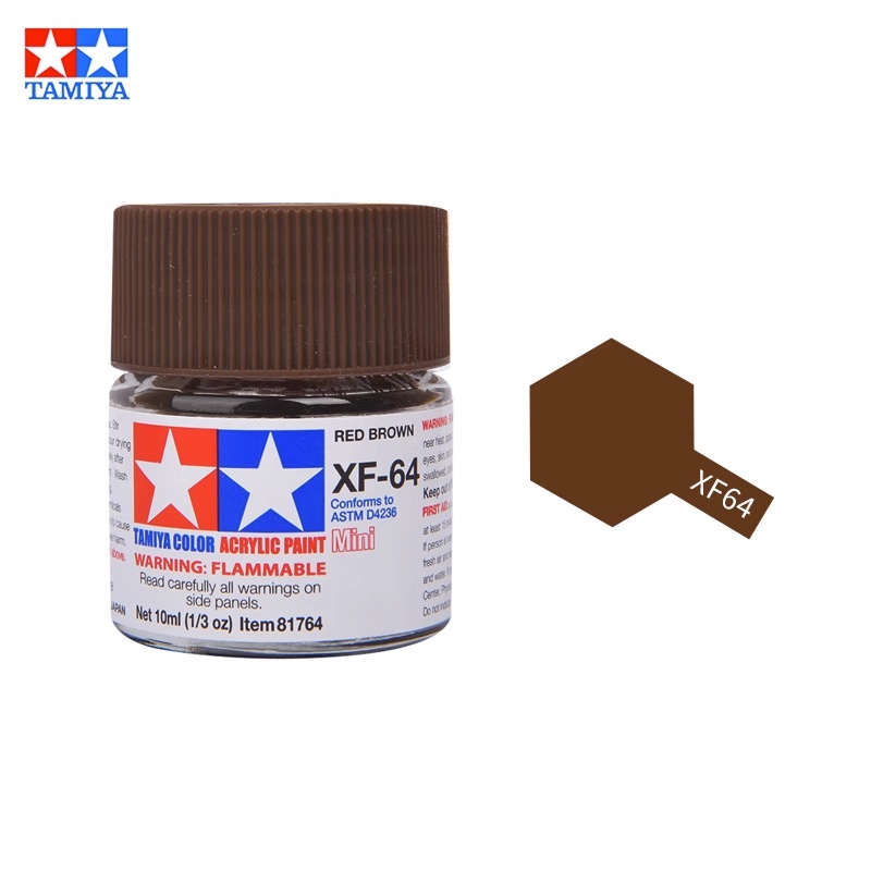 10ml Tamiya XF1-50 Gundam Model Paint Acrylic Paint Flat Colors Water ...