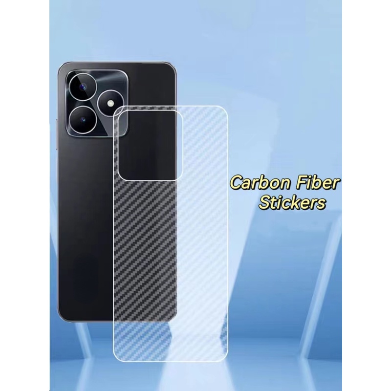 Anti Scratch 3D Curved Carbon Fiber Sticker Film Anti Shatter Back ...