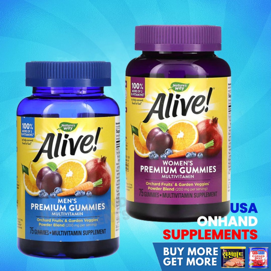 USA Onhand | Nature's Way, Alive! Men's and Women's 50+ Complete ...